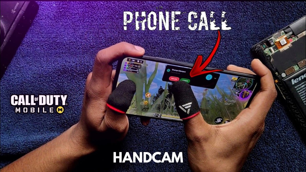 Phone Call Clutch caught on CAMERA!!! HANDCAM CODM - YouTube
