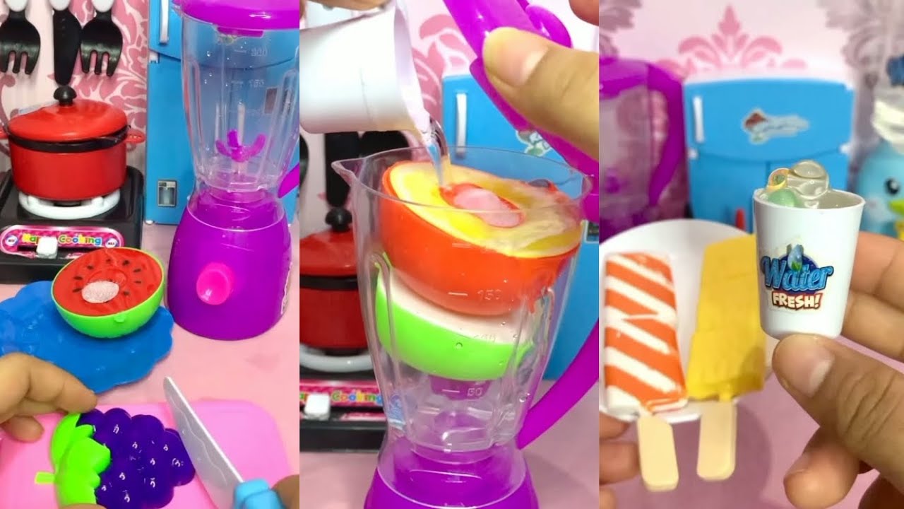 2 Menit satisfying short kompilasi main mainan - main masak masakan ...