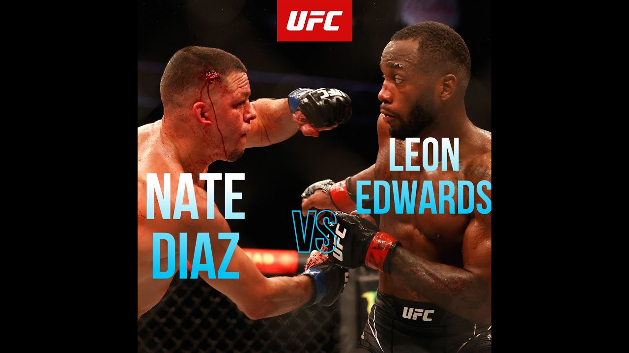UFC 263: Nate diaz vs Leon edwards full fight - YouTube
