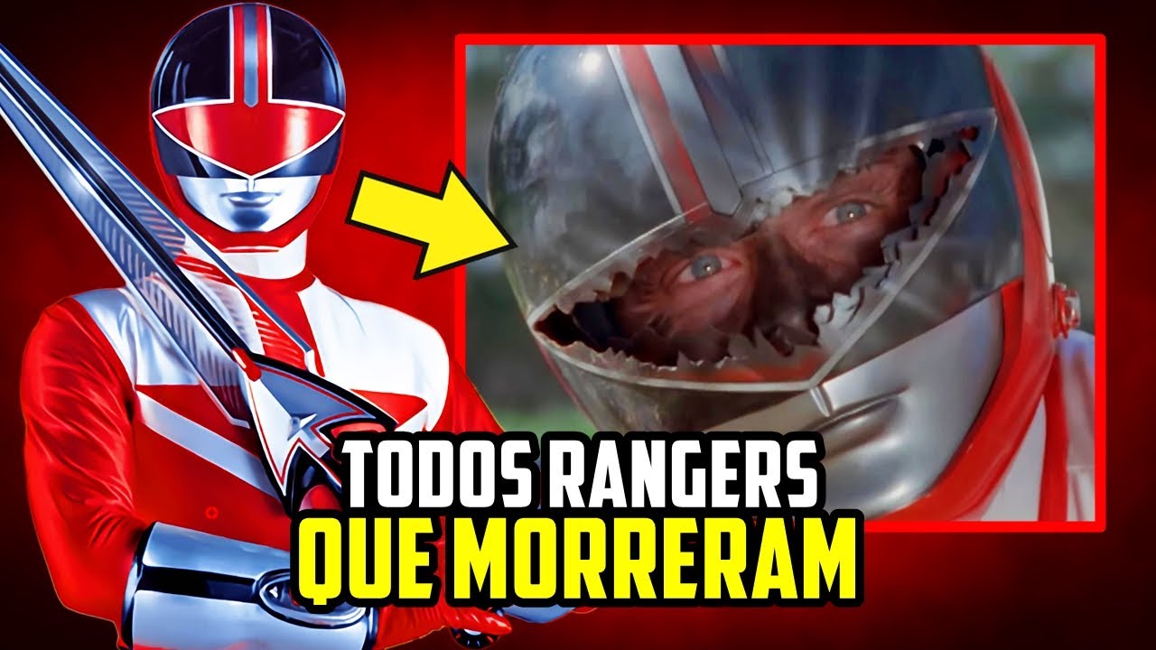 TRISTE! 8 POWER RANGERS QUE MORRERAM EM COMBATE - YouTube
