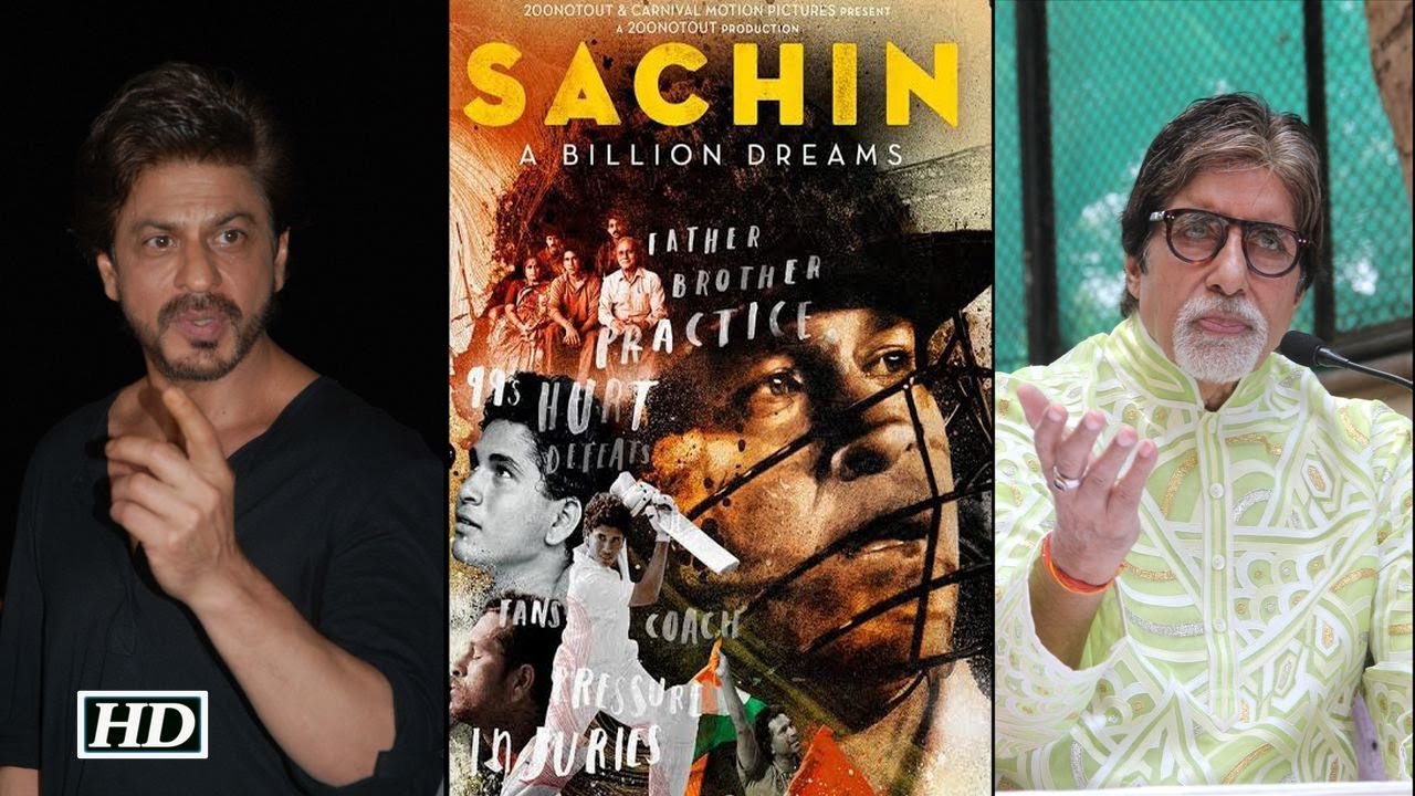 SRK & Big B Get Emotional After Watching "Sachin: A Billion Dreams ...