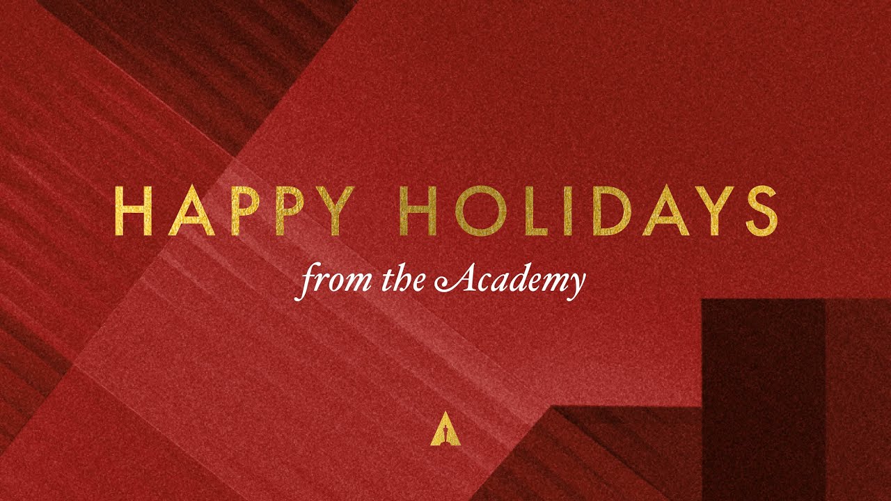 Family, Friends and Movies: Happy Holidays from the Academy - YouTube
