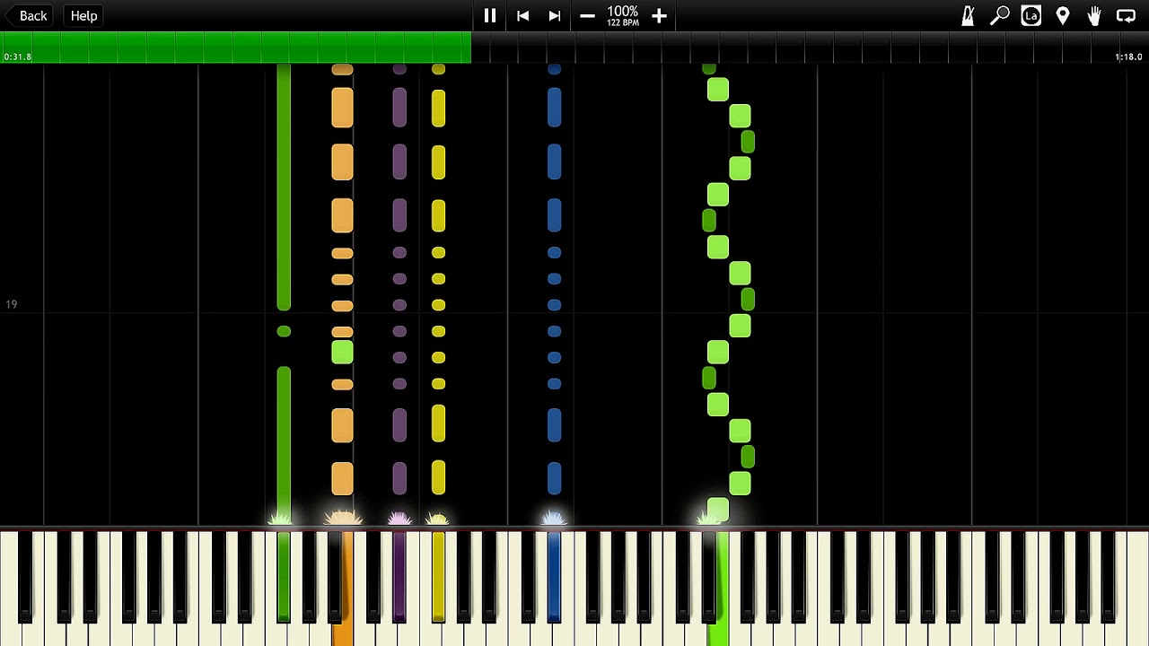 Wolfenstein 3D - The Ultimate Challenge Synthesia Piano MIDI - YouTube