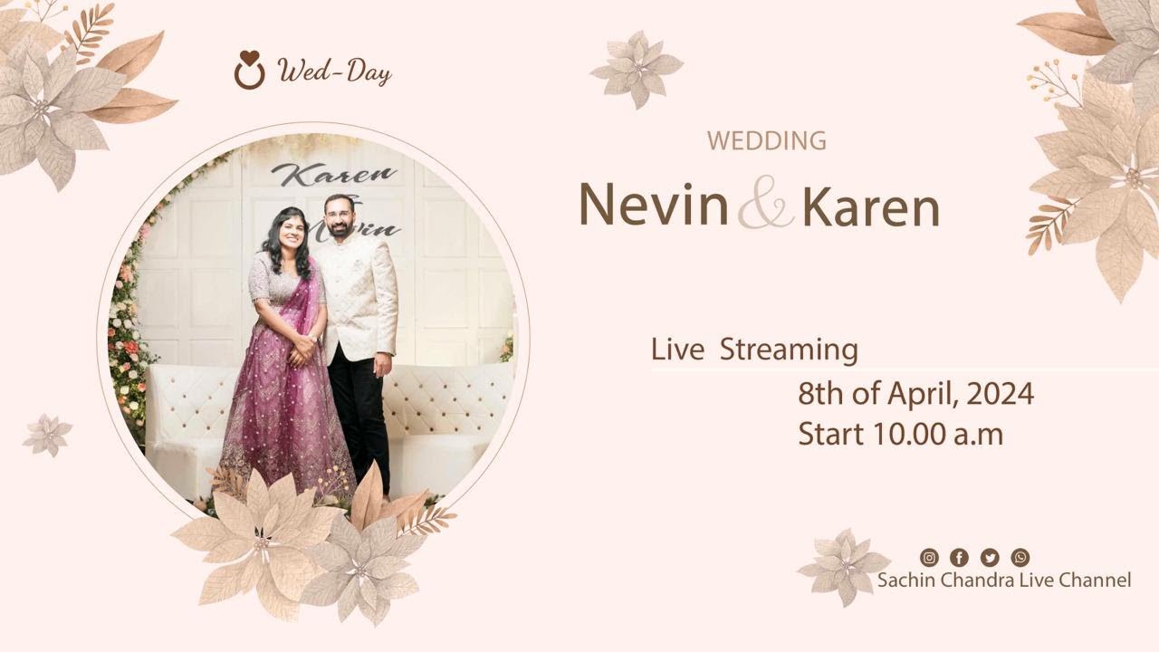 Wedding || Nevin & Karen - YouTube