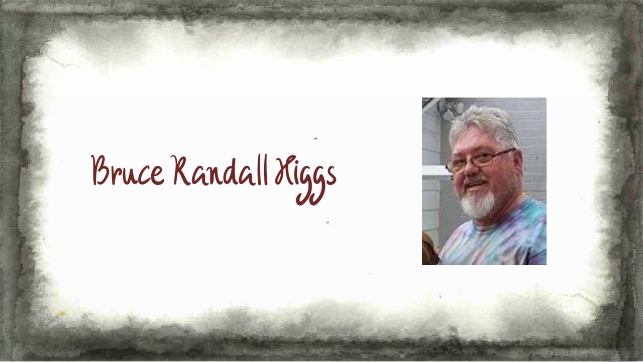 Bruce Randall Higgs Funeral Service - YouTube