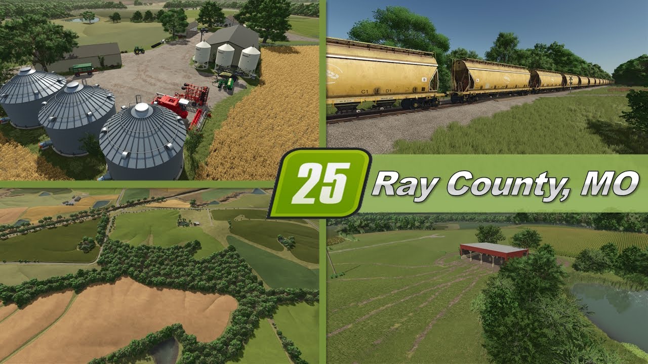 LS25 / FS25 🚜 ext. Karten 🌍 Ray County, MO 🇺🇸 - 4K - YouTube