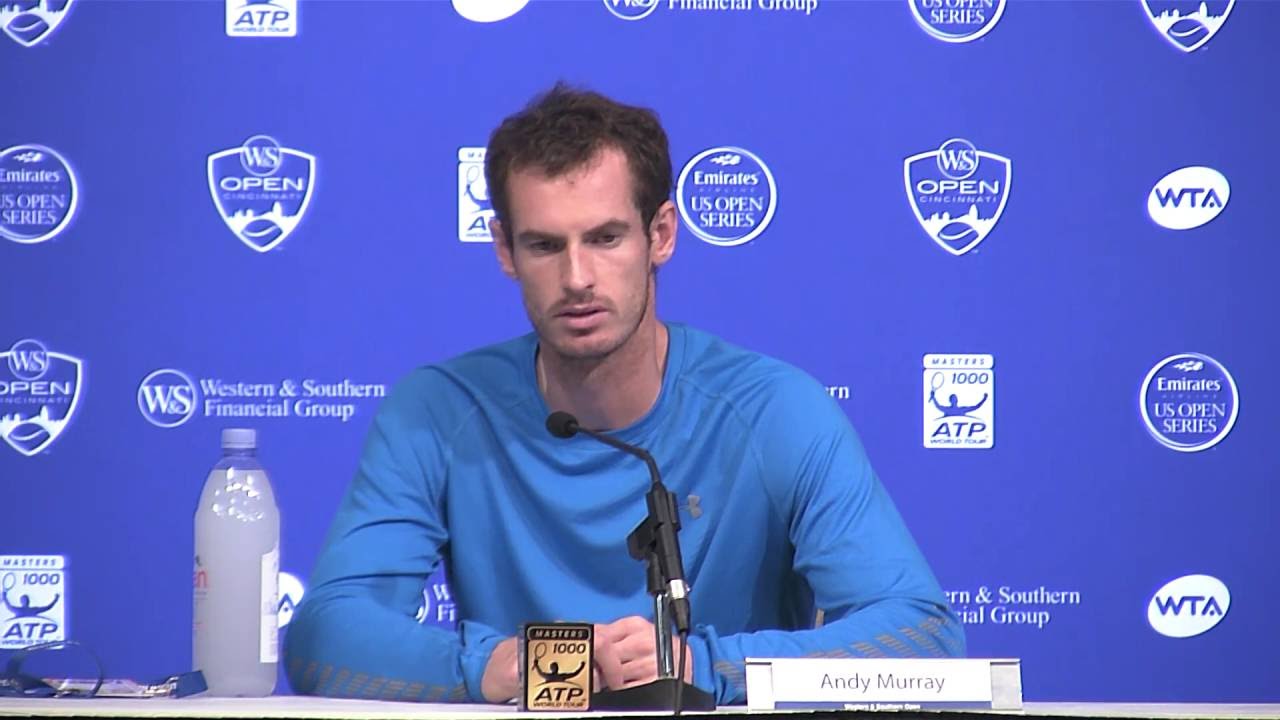 Andy Murray Pre-tournament Interview: Cincinnati - YouTube
