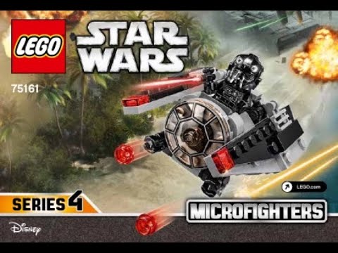 Instrucciones 75161 1 set TIE Striker Microfighter Lego Star Wars - YouTube