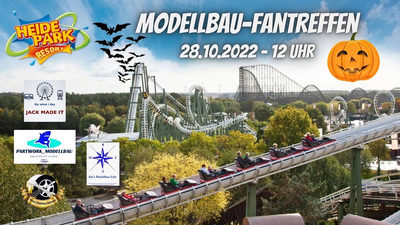 Modellbau Fantreffen 28.10.22 im Heide Park Soltau - Teil 1 - YouTube