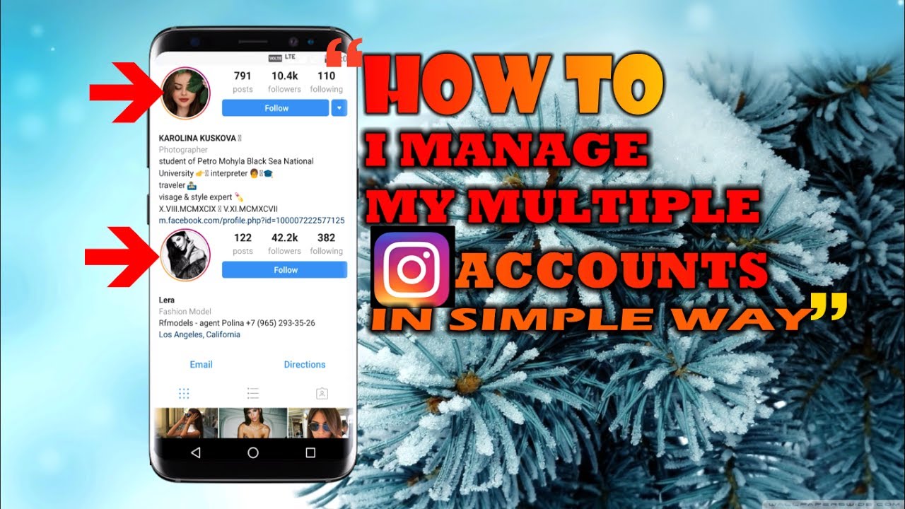 How To | Manage Your Multiple Instagram Accounts in Simple Way - YouTube