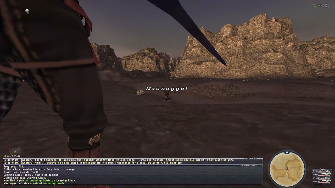 Leaping Lizzy - Final Fantasy XI - YouTube