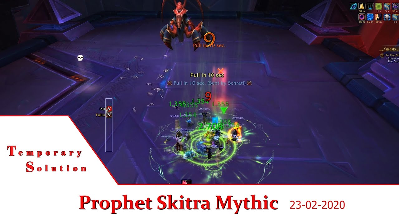 Temporary Solution -vs- Prophet Skitra Mythic - YouTube