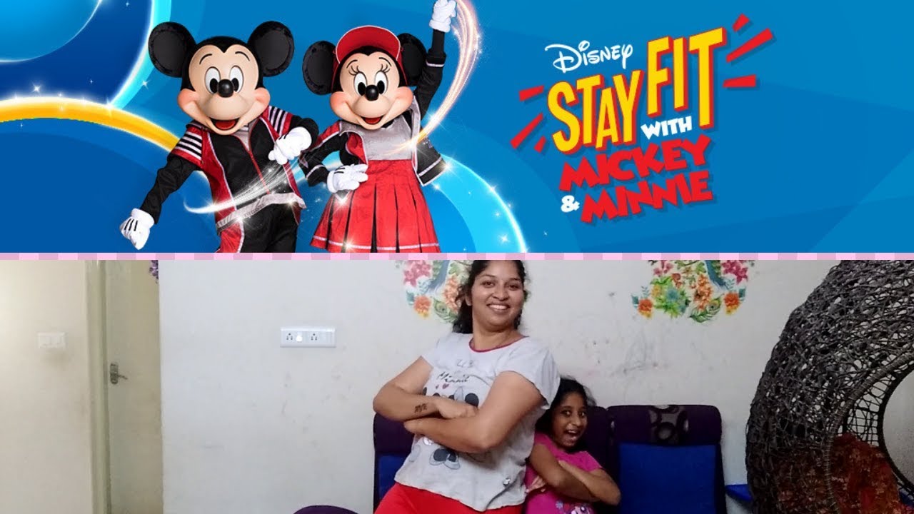 STAY FIT WITH MICKEY AND MINNIE - YouTube