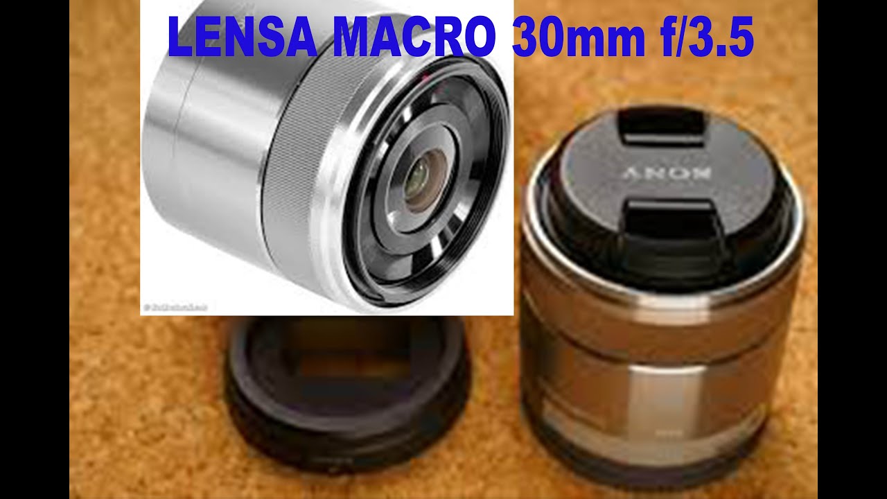 Review lensa sony 30mm f/3.5,Lensa macro keren banget dari sony,Siap ...