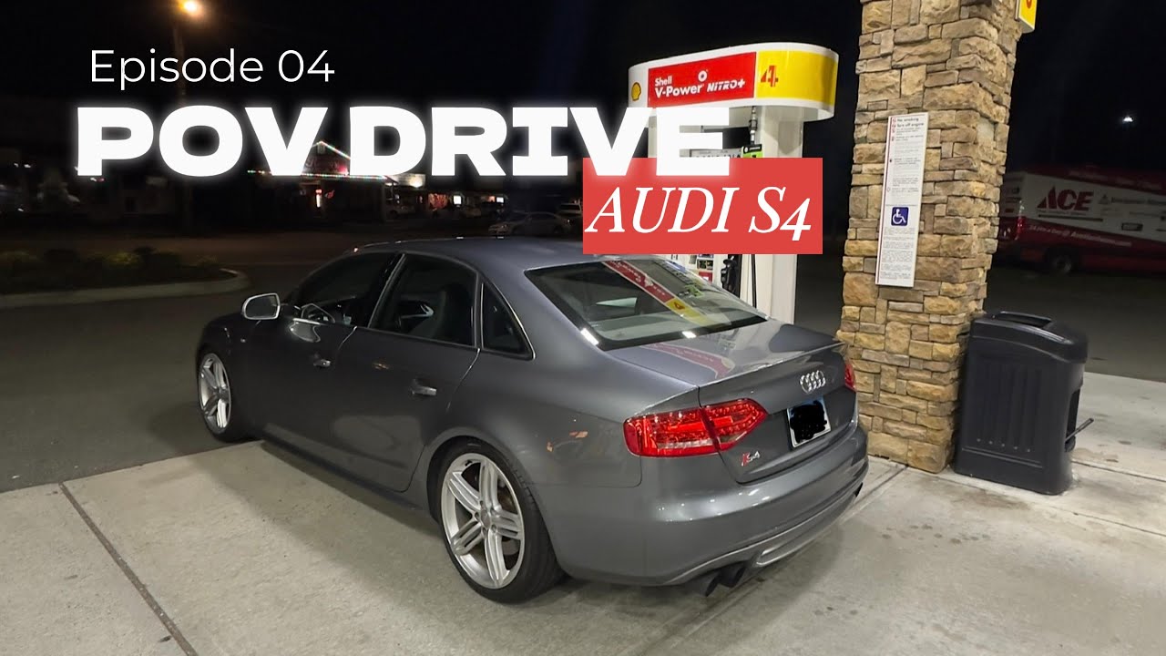 POV AUDI S4 QUATTRO NIGHT DRIVE || INSANE DRIVING || - YouTube