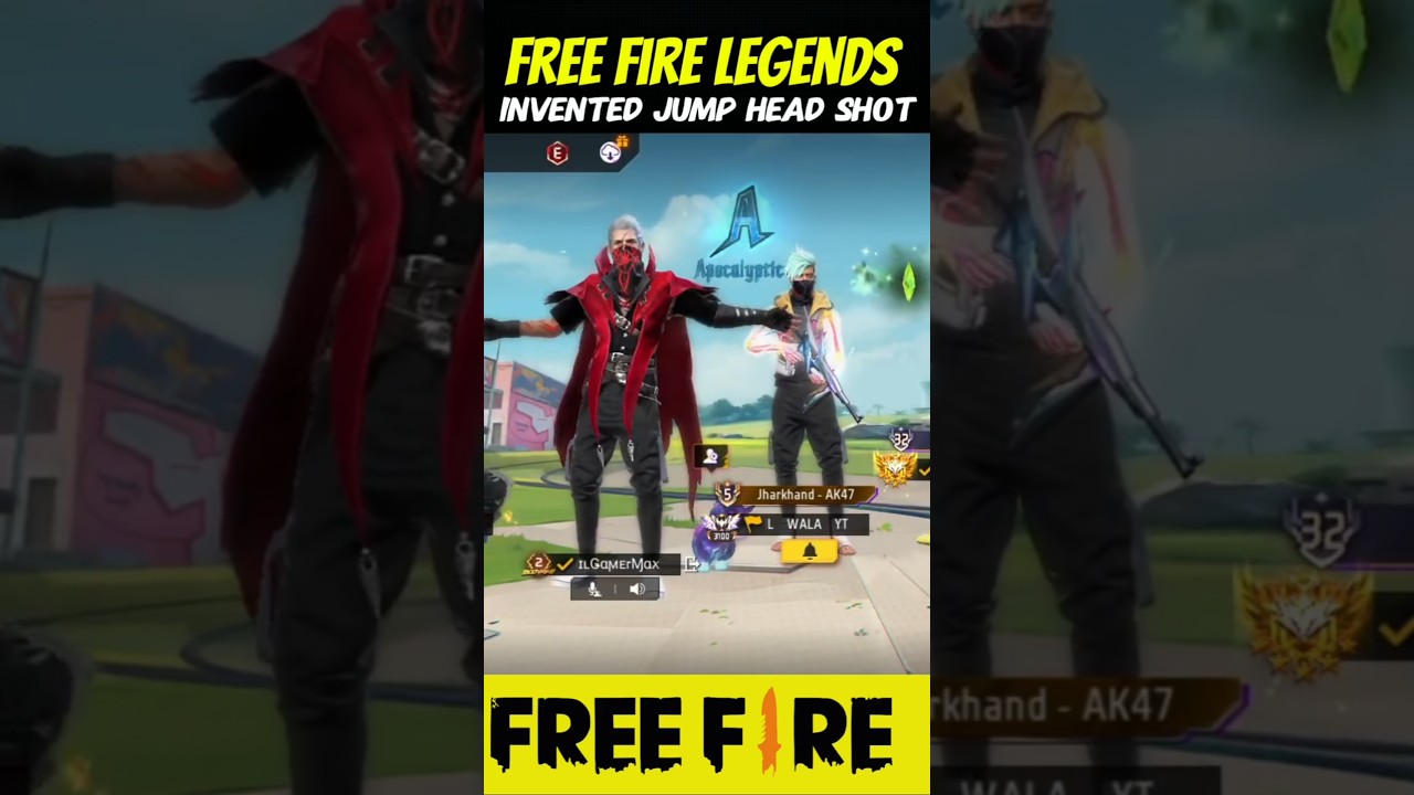 Top 3 Legend Invented Jump Free Fire #gaming #trending #viralvideo # ...