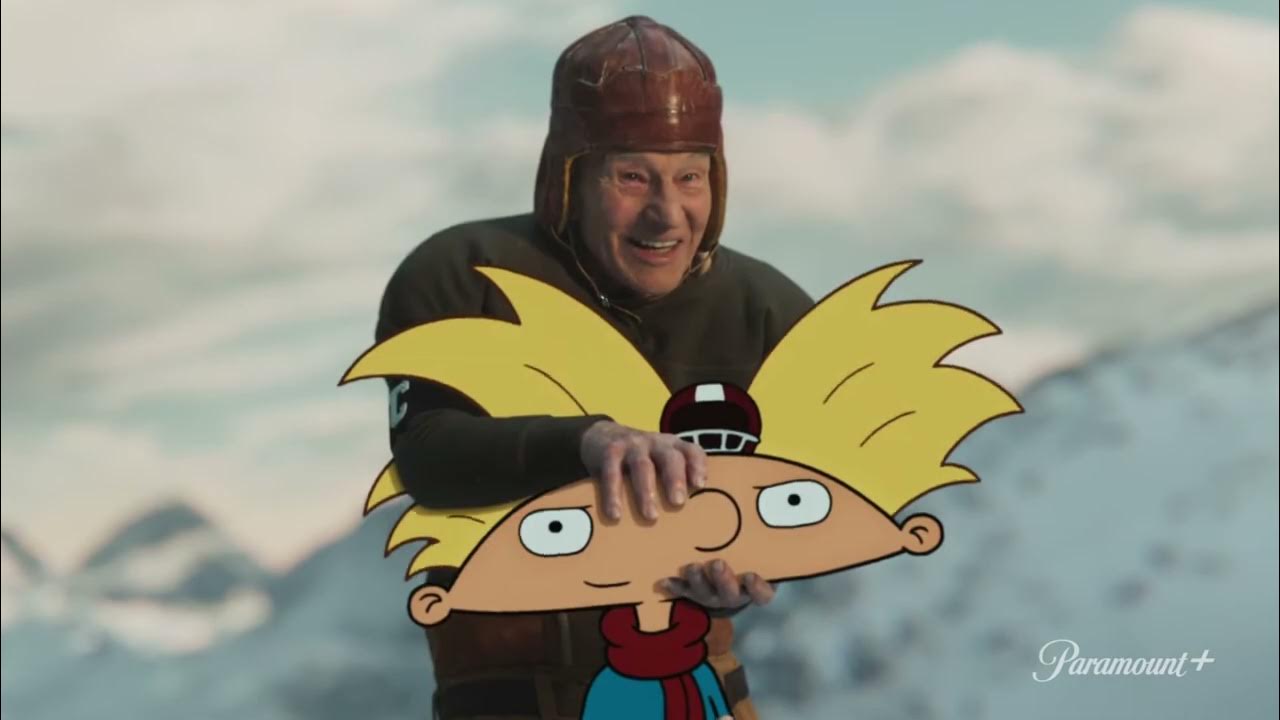 Paramount+ Super Bowl Spot | Sir Patrick Stewart Throws a Hail Arnold ...