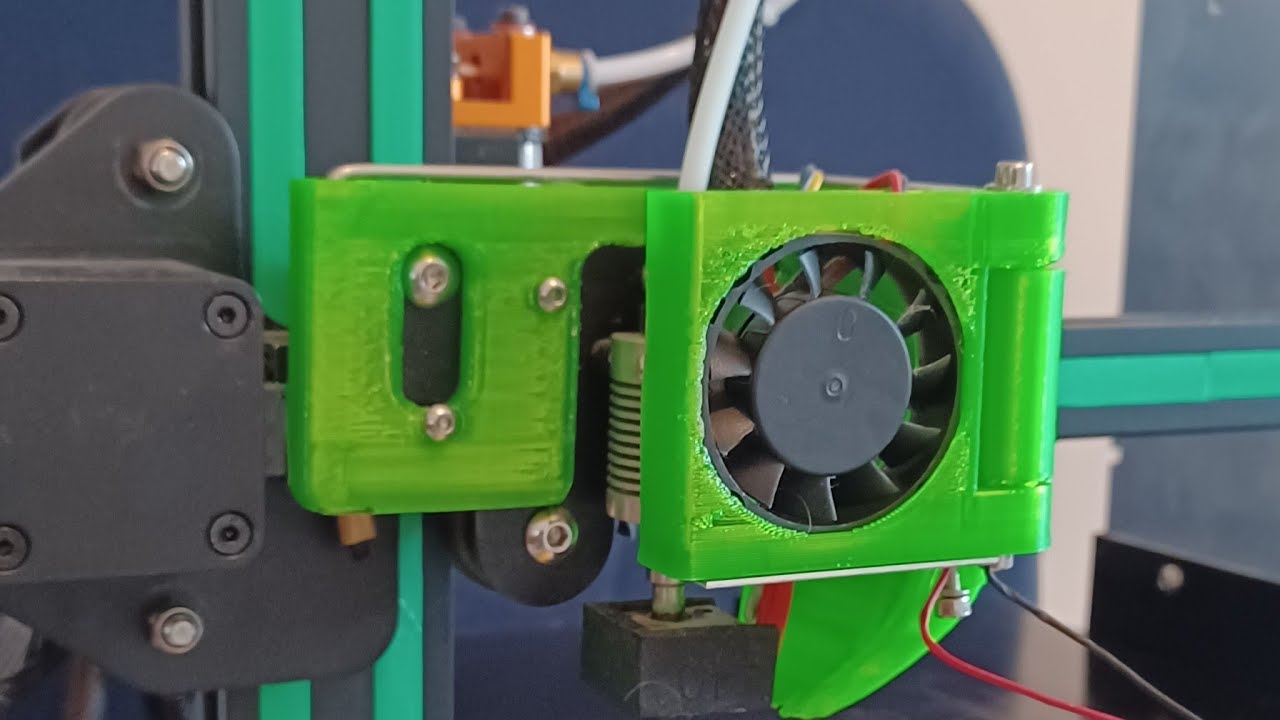 Ender 3 Direct drive mount with hinging fan cover for ender 3 ,cr 10 ...