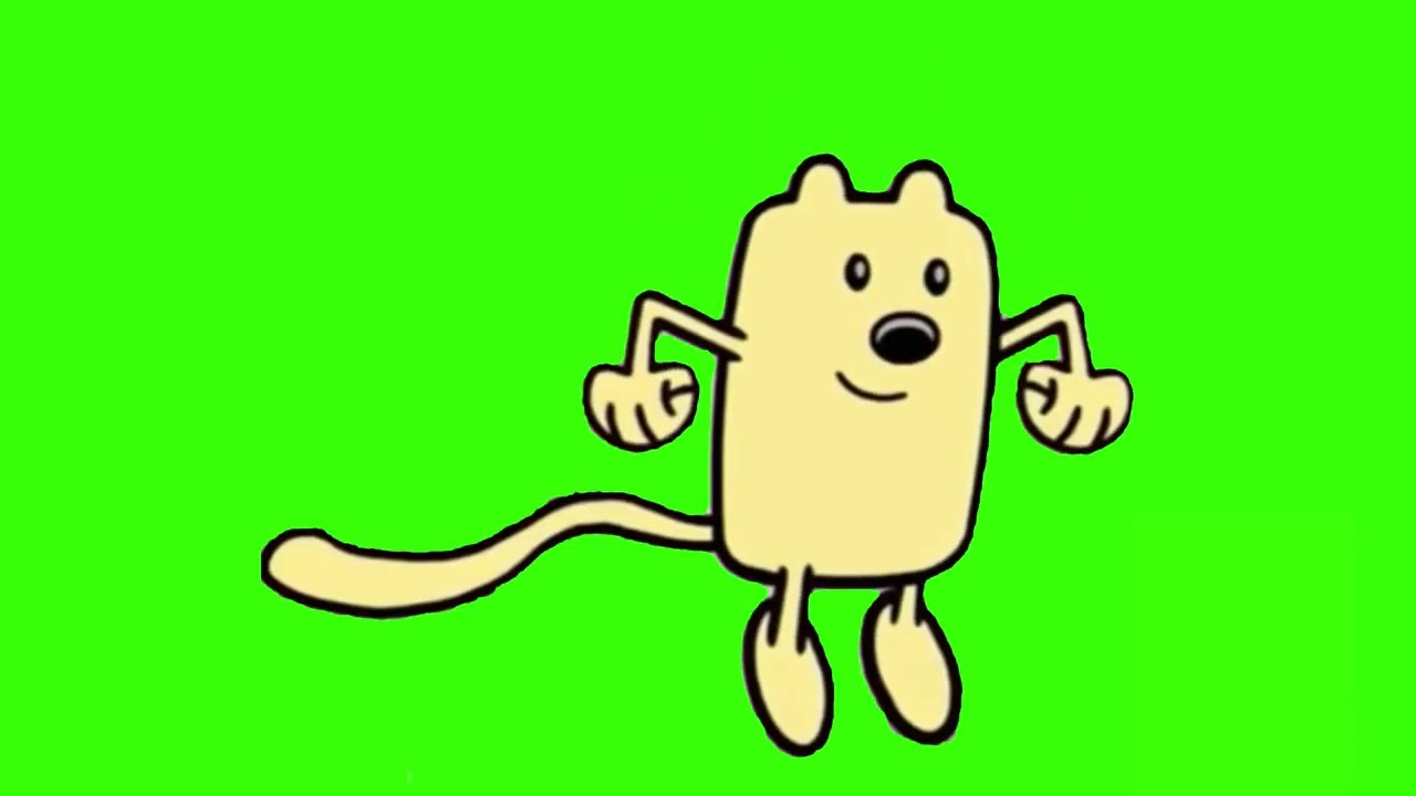Wubbzy Jumping Green Screen - YouTube