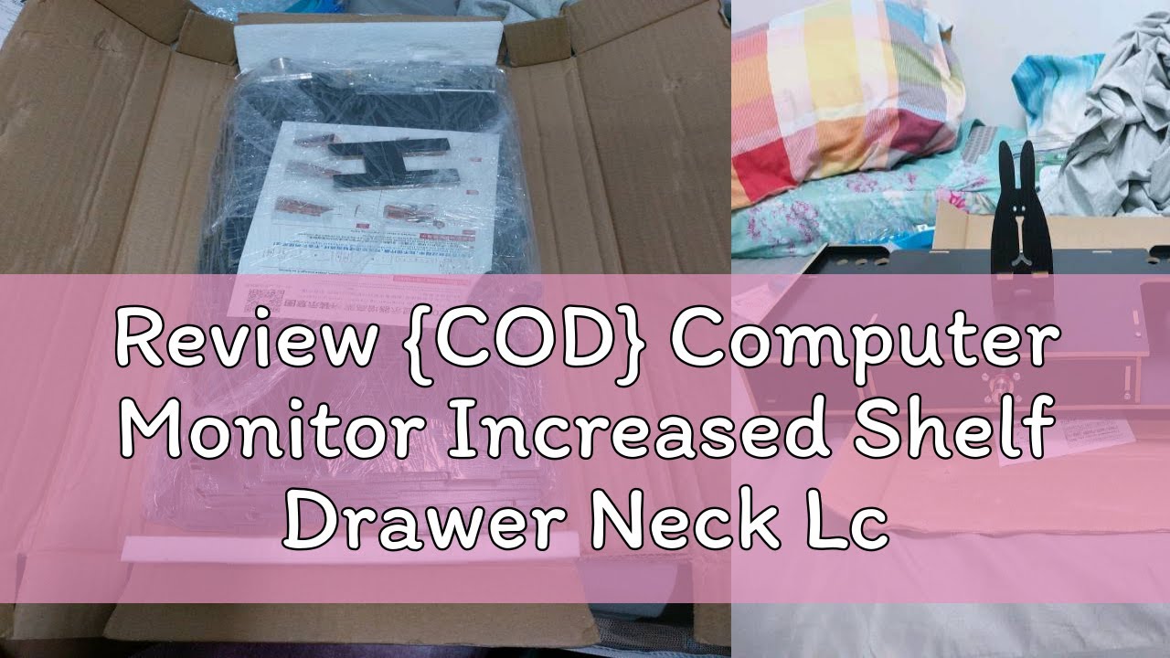 Review {COD} Computer Monitor Increased Shelf Drawer Neck Lcd Office ...