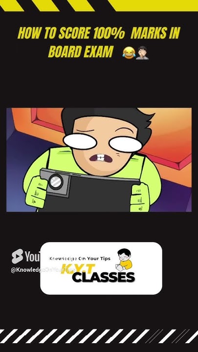 How to score 100 marks in board exam😂😂 #class12 - YouTube