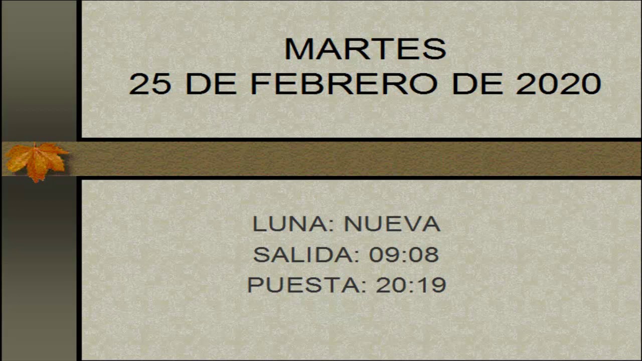 25 FEBRERO 2020 - YouTube