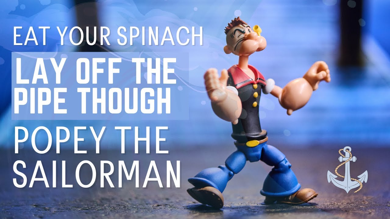 Blow Me Down - Popeye Classics Popeye Figure Review - YouTube