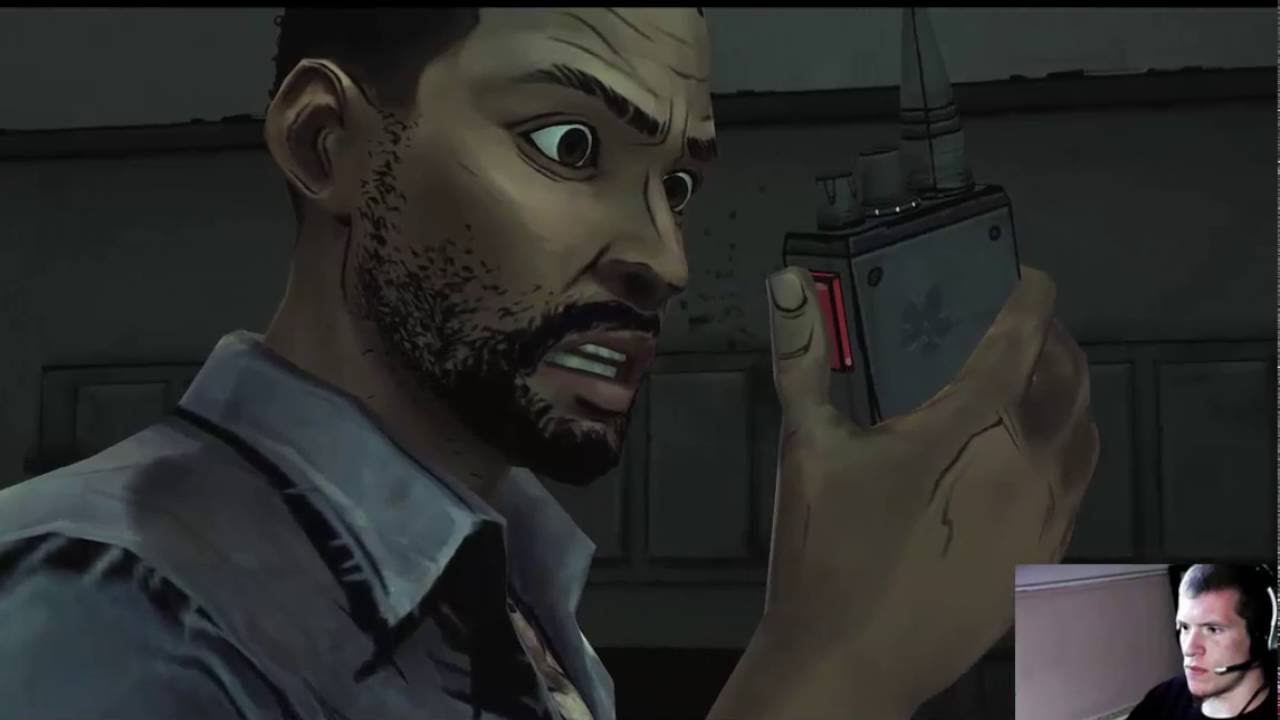 The Walking Dead S01E04 [ Finale ] - Lee get's bitten.. - YouTube