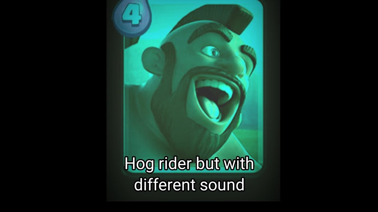 Hog Rider but with different sound (Chapter in desk) - YouTube