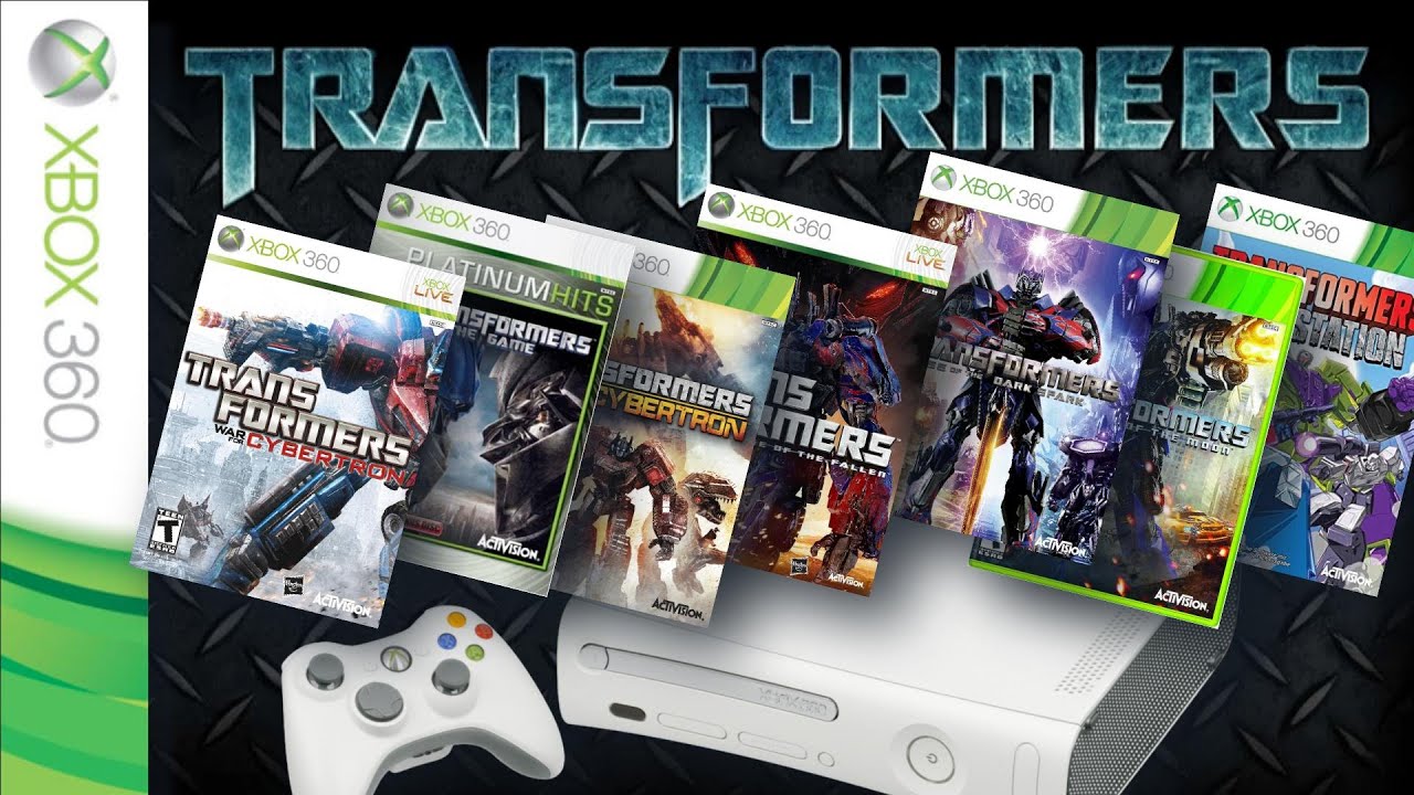 Todos Los Juegos De Transformers Para XBOX 360 - YouTube