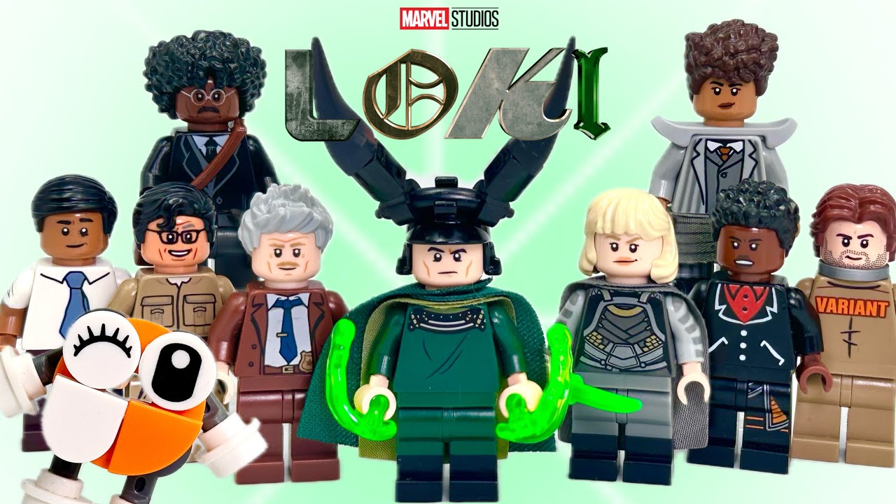 LEGO Marvel LOKI season 2 How To Build All Main Characters! - YouTube