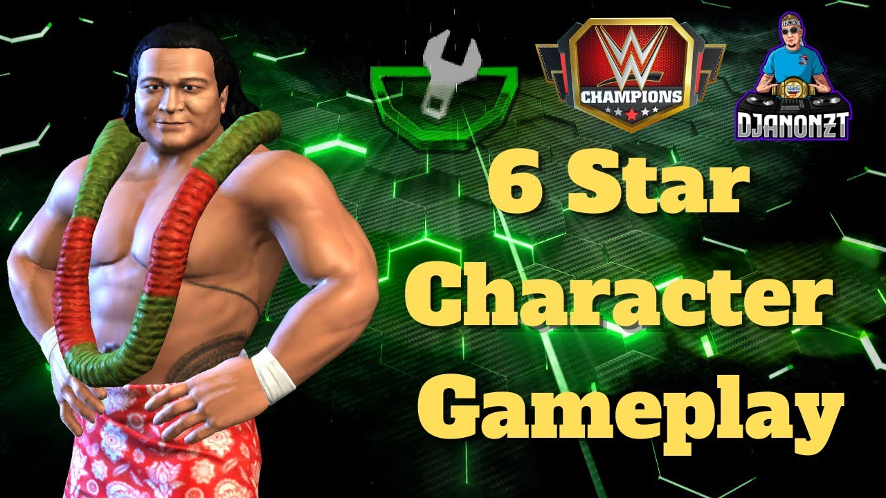 6 Star Character Gameplay-Peter Maivia-WWE Champions - YouTube