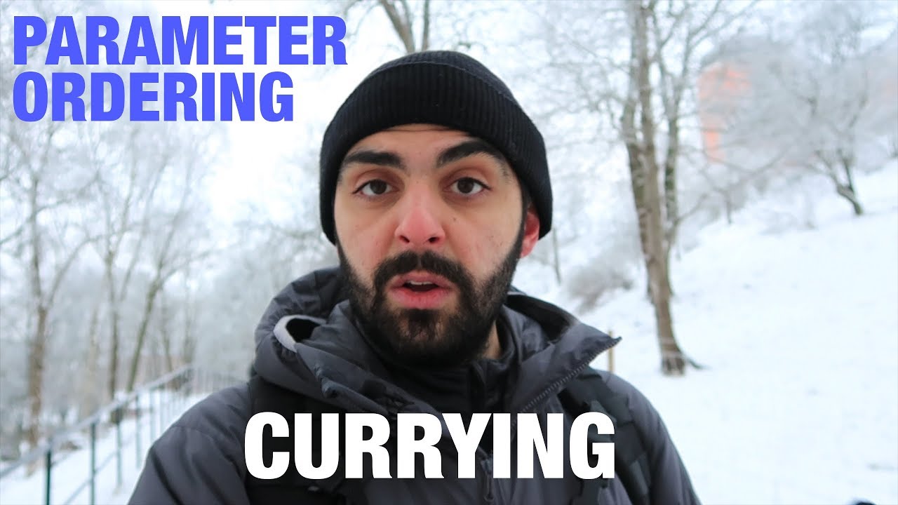 Currying And Parameter Ordering Code Walks 064 Youtube