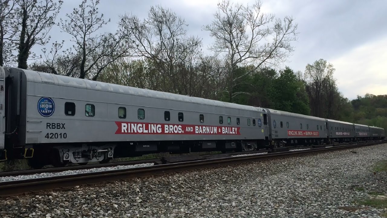 Memories Of The RBBX Circus Train - YouTube
