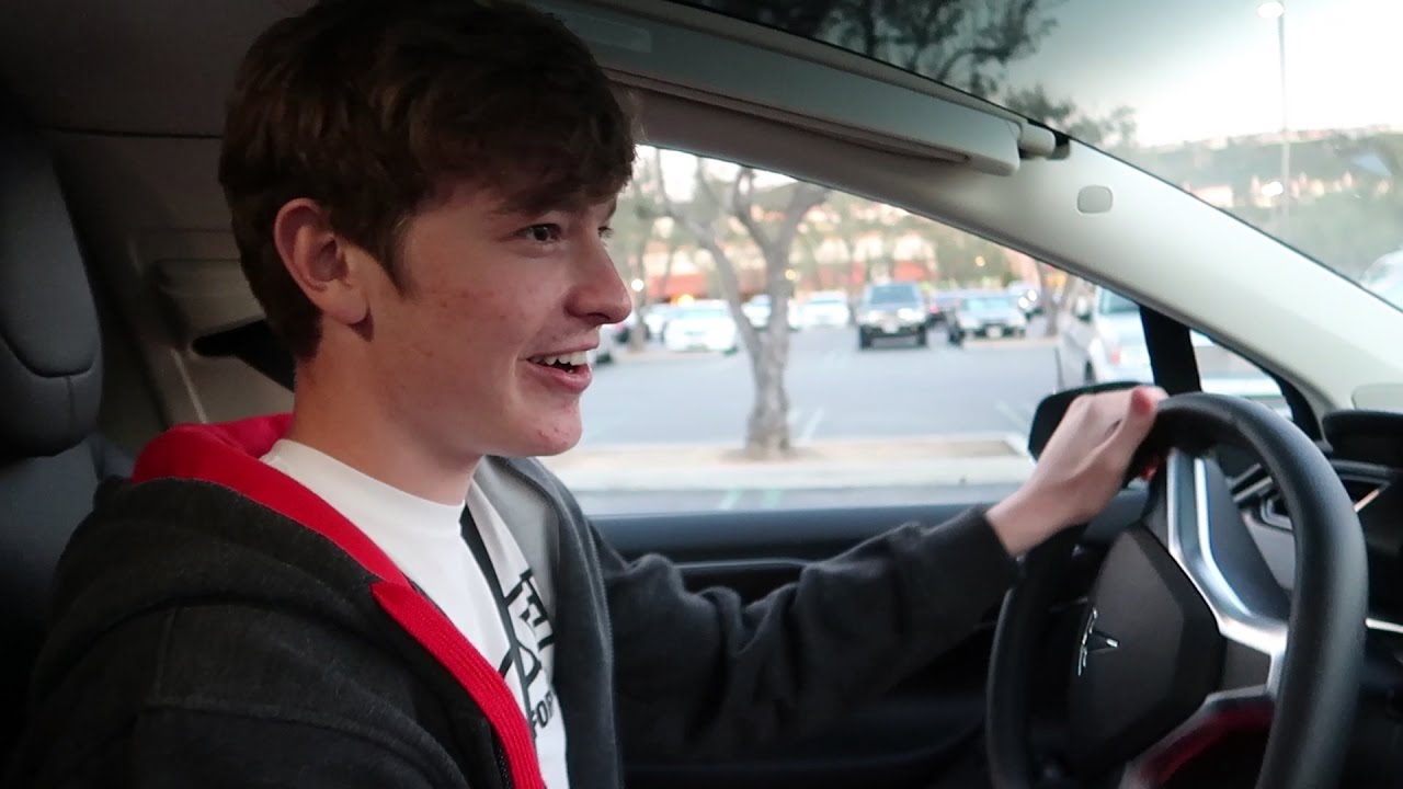 HES DRIVING MY NEW CAR... (OH NO) - YouTube