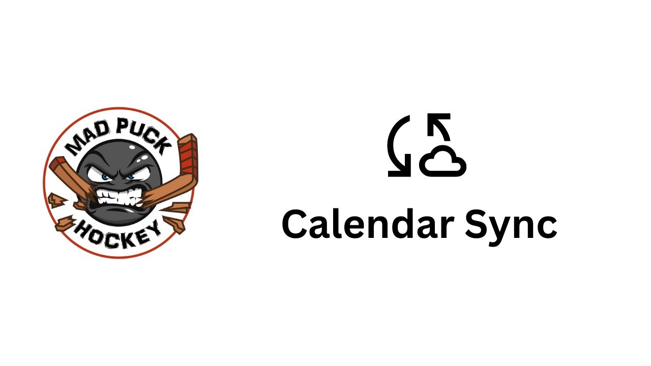 Mad Puck Calendar Sync - YouTube