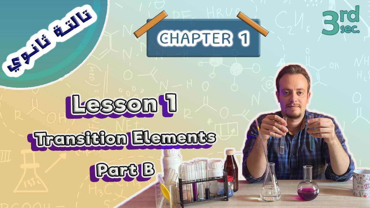 Chemistry - sec 3 - 2024 - Lesson 1 (part B) - Transition elements ...