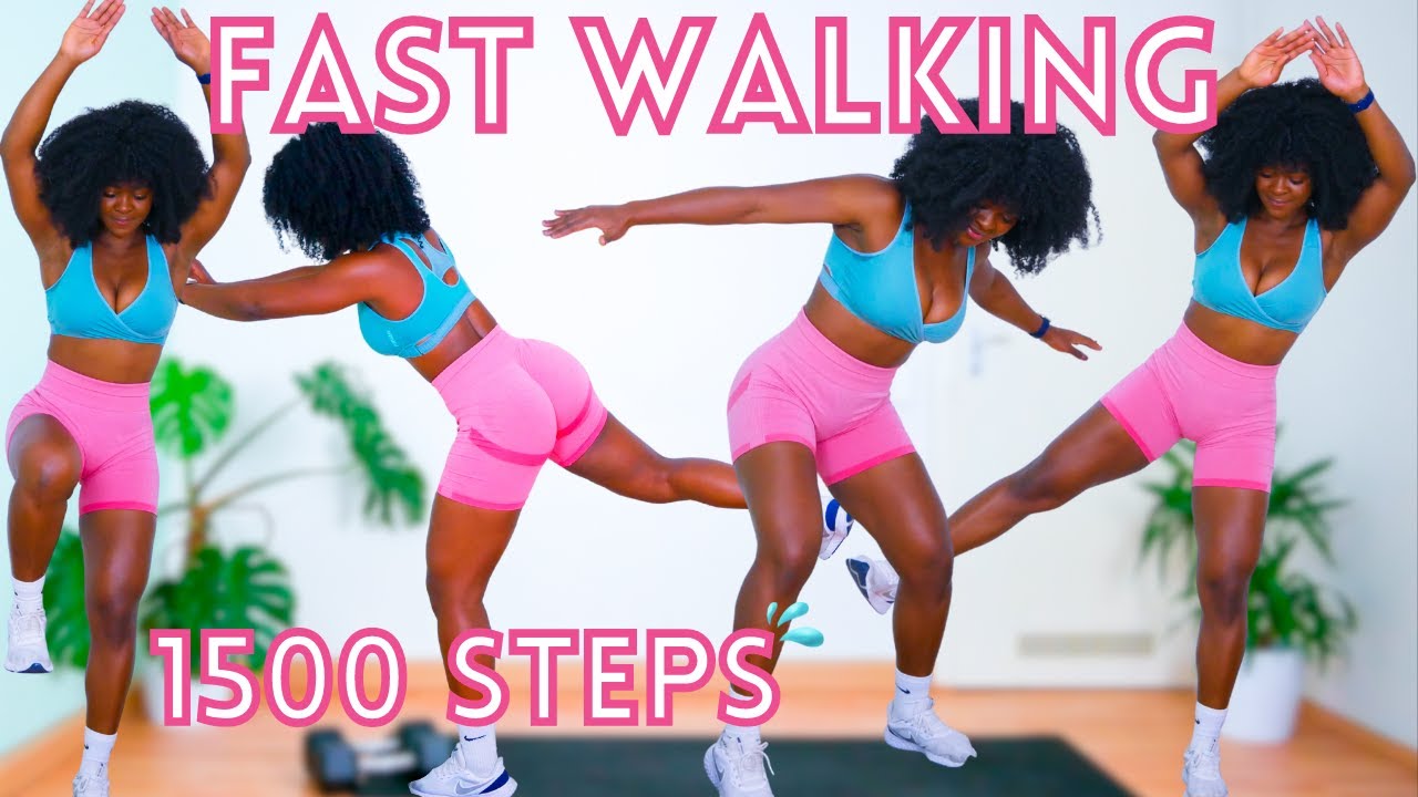 FUNNY POWER WALKING AT HOME🔥WALK THE WEIGHT OFF🔥KNEE FRIENDLY🔥FAT ...