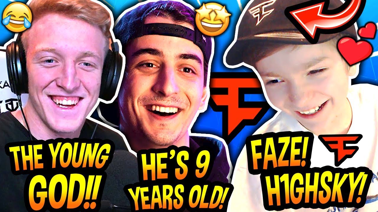 Tfue & Cloakzy React To The *NEW* YOUNGEST FAZE MEMBER EVER! (FaZe ...