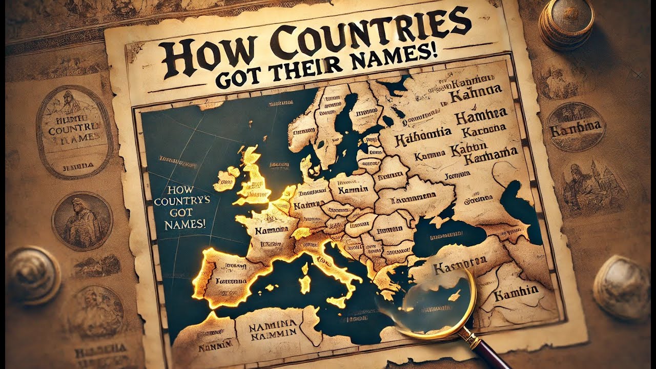 Unveiling Europe's Secrets - How Countries Got Their Names! - YouTube