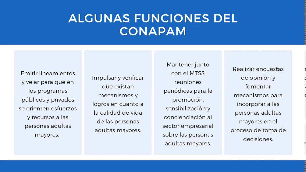 Conozcamos el CONAPAM - YouTube