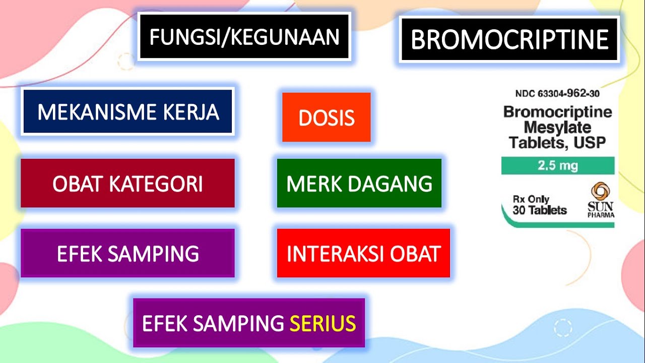 APA ITU OBAT BROMOCRIPTINE? - YouTube