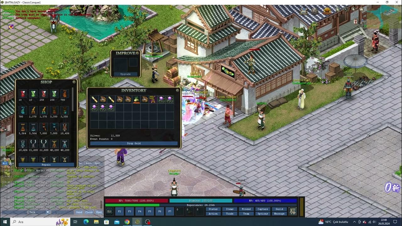 conquer online classic eu server - YouTube