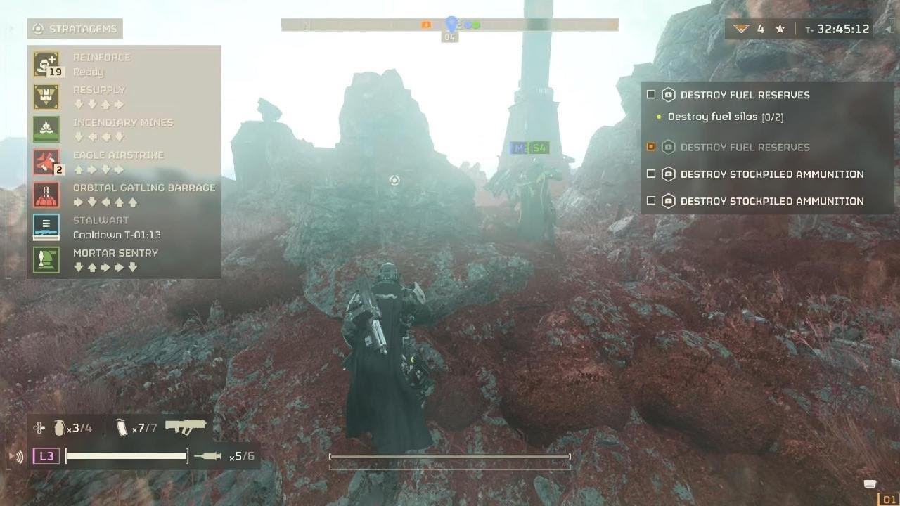 HELLDIVERS 2 headshot - YouTube