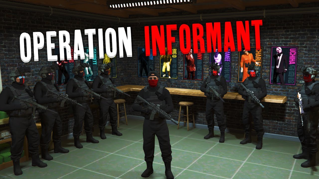 OPERATION INFORMANT! CMG GTA RP - FiveM - YouTube