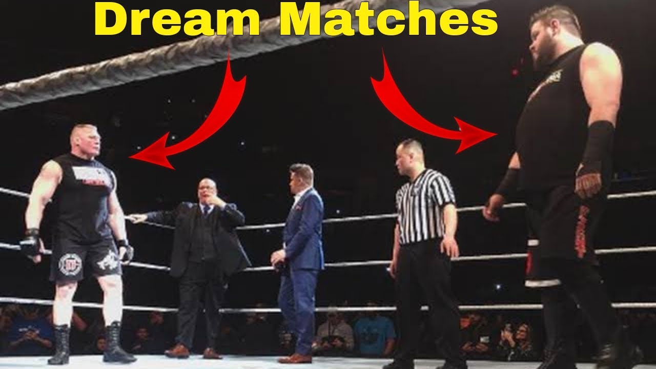 WWE Dream Matches जो असल मे हो रखे है|Dream Matches That Actually ...