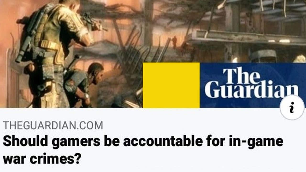 SHOULD GAMERS BE ACCOUNTABLE? - YouTube