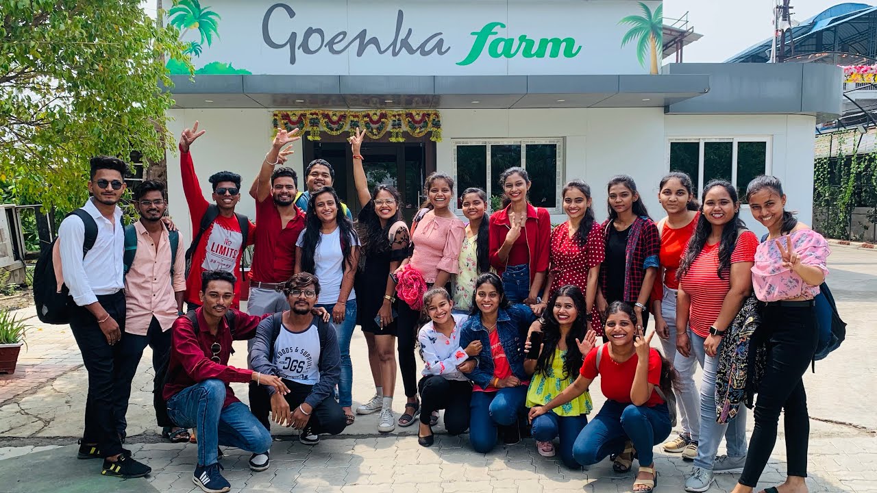 Farewell party at Goenka farmhouse 💞🥳 @sanketbagdevlogs - YouTube