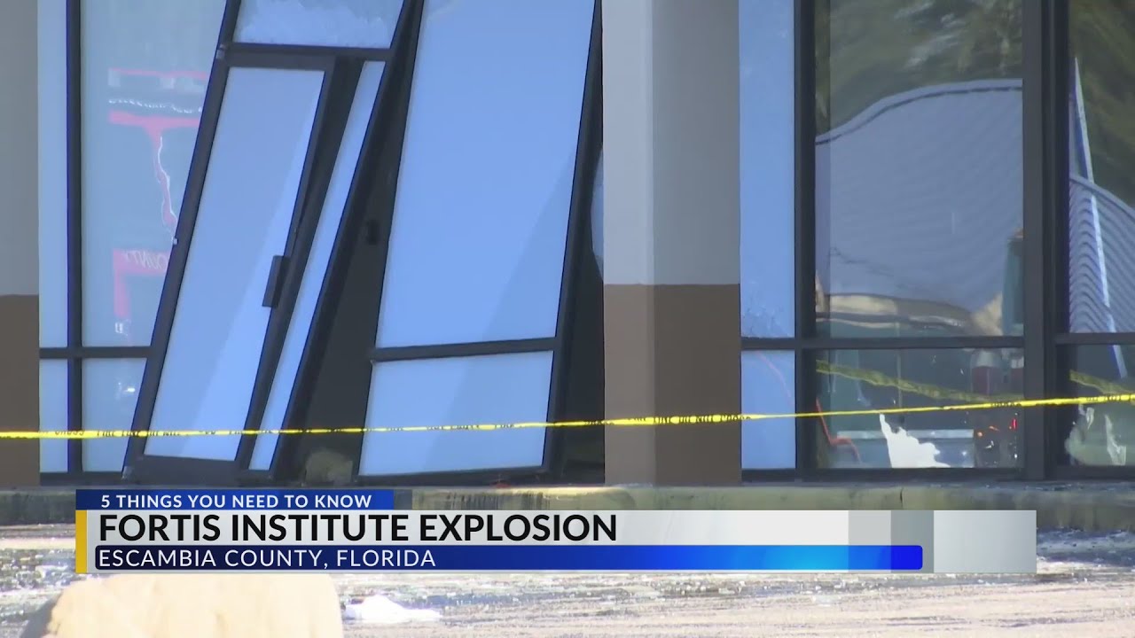 Fire, explosion at Fortis Institute facility: Escambia Co. Fire-Rescue ...