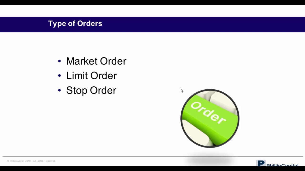 Order Types - YouTube